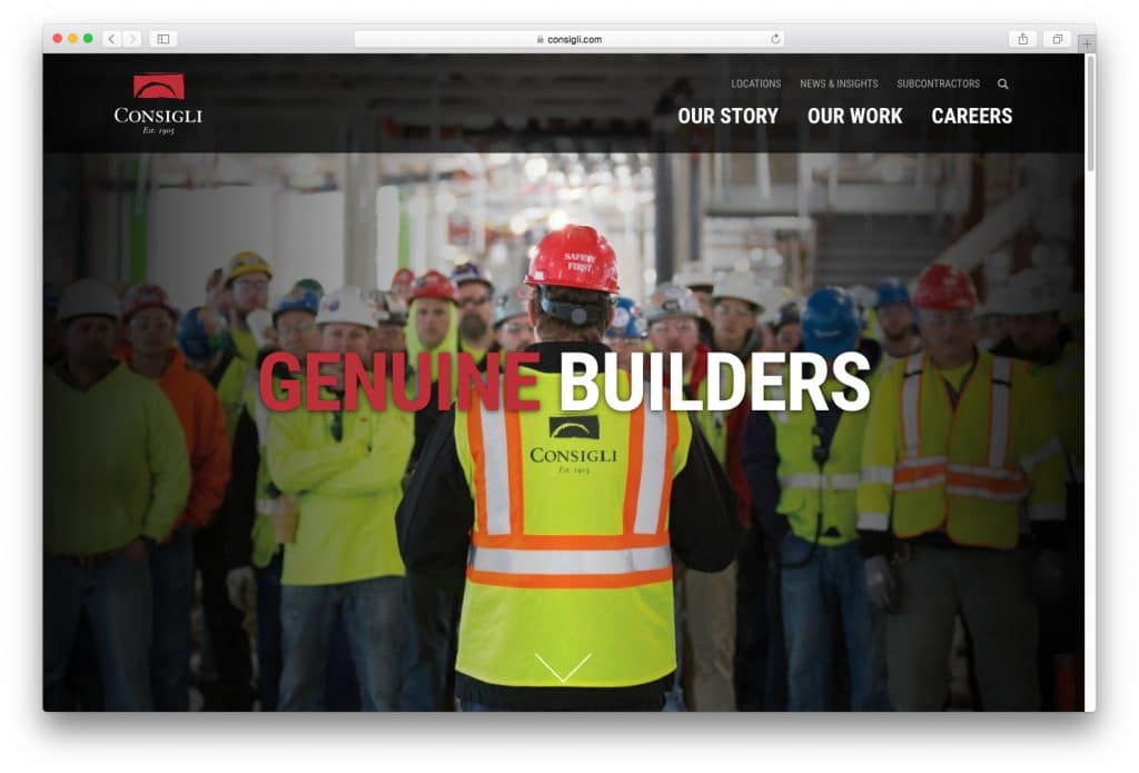 New Consigli Website - 5 Keys To Achieving Real Impact (and awards ...